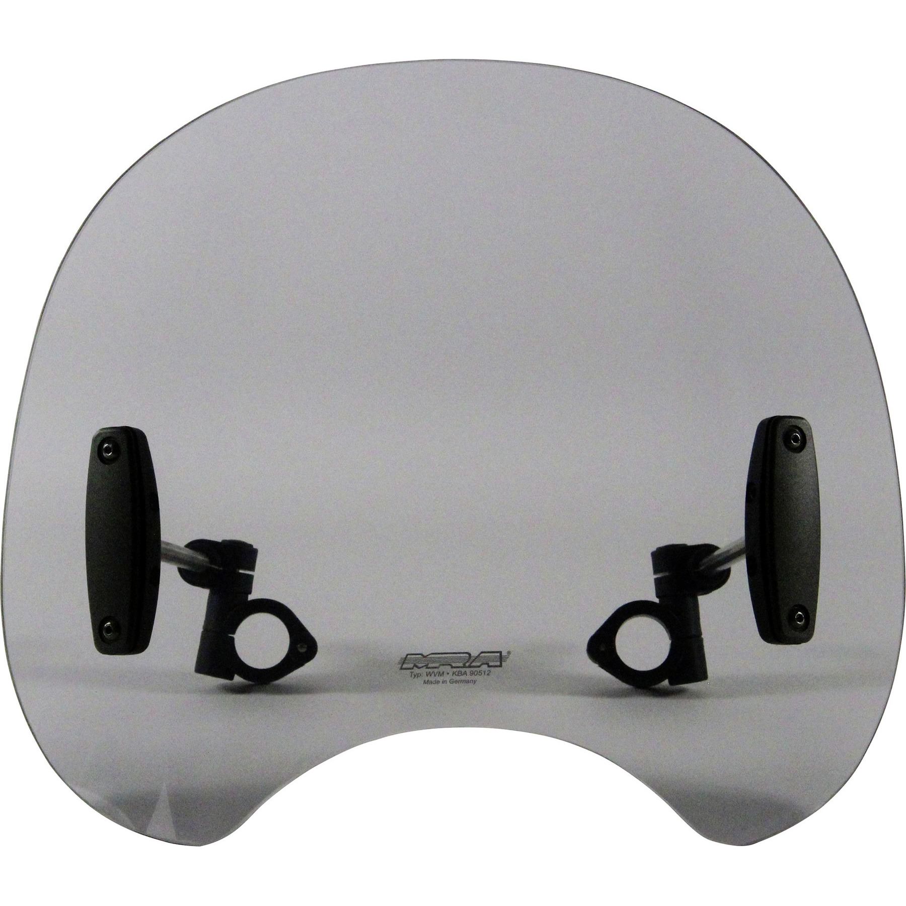 MRA Roadshield Windschutzscheibe inkl. Haltesatz, klar oder rauchgrau ...