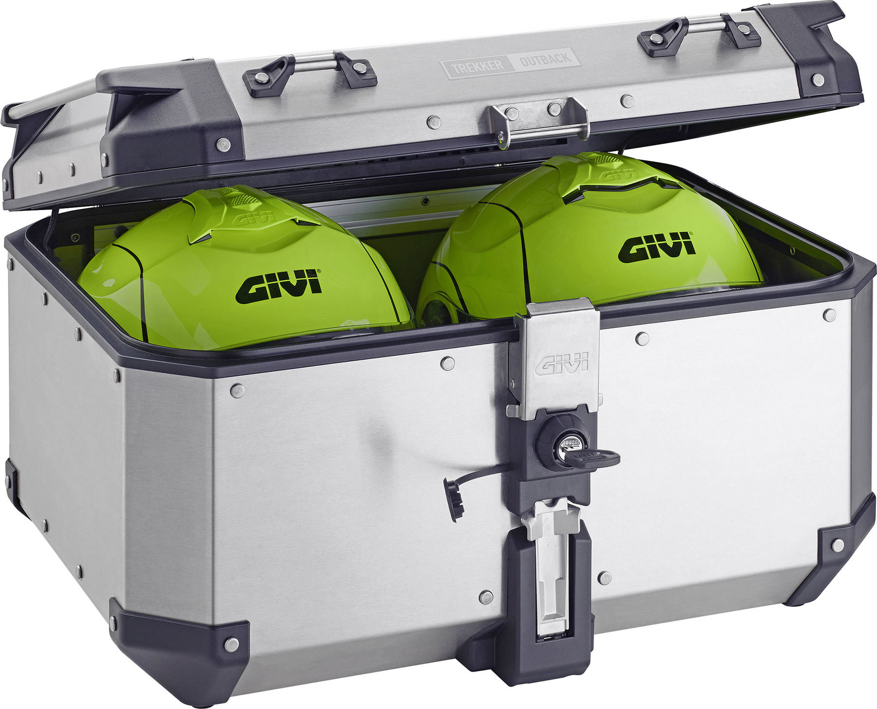 Buy Givi Trekker Aluminium Top Box Silver, 58 litres, Monokey | Louis ... Buy Givi Trekker Aluminium Top Box Silver, 58 litres, Monokey | Louis ...